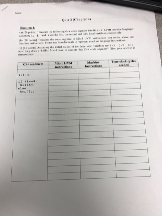 Translate The Following C Code Segment Into 3865