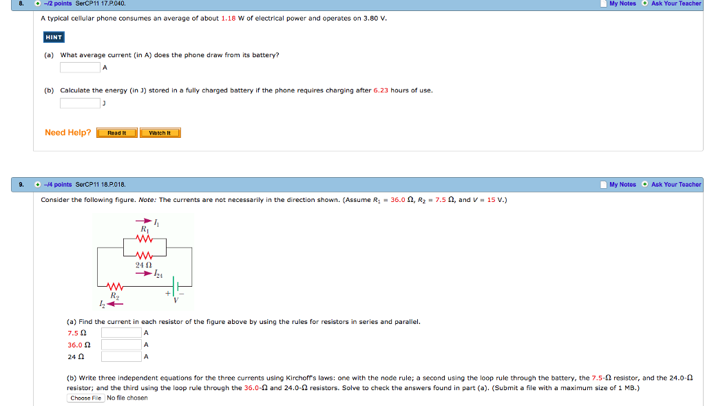 Solved 5. +-1 points SerCP11 16.P067 My Notes Ask Your | Chegg.com Solved 5. +-1 points SerCP11 16.P067 My Notes Ask Your | Chegg.com