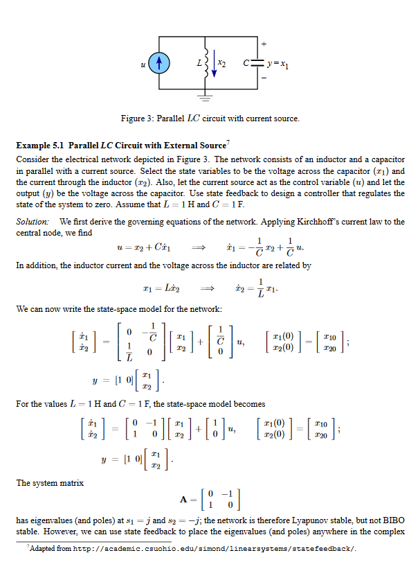 Solved Project 2: Feedback Control of Linear Dynamical | Chegg.com