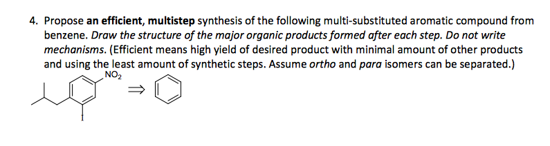 Solved Propose an efficient, multistep synthesis of the | Chegg.com