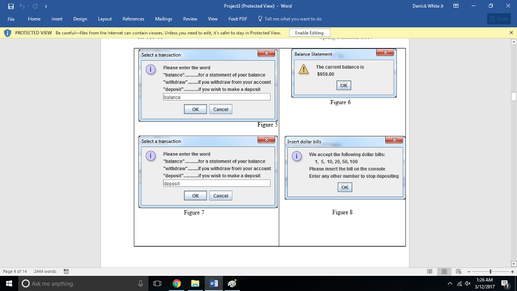 Using Java Netbeans The Problem and Requirements | Chegg.com