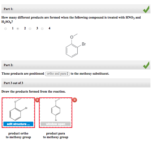 Solved Part 1: How many different products are formed when | Chegg.com