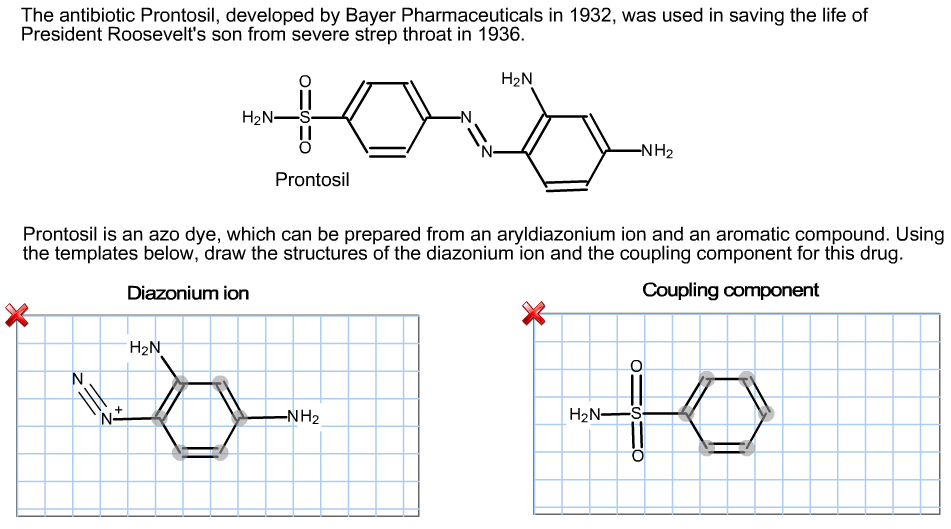 Solved The antibiotic Prontosil developed by Bayer | Chegg.com