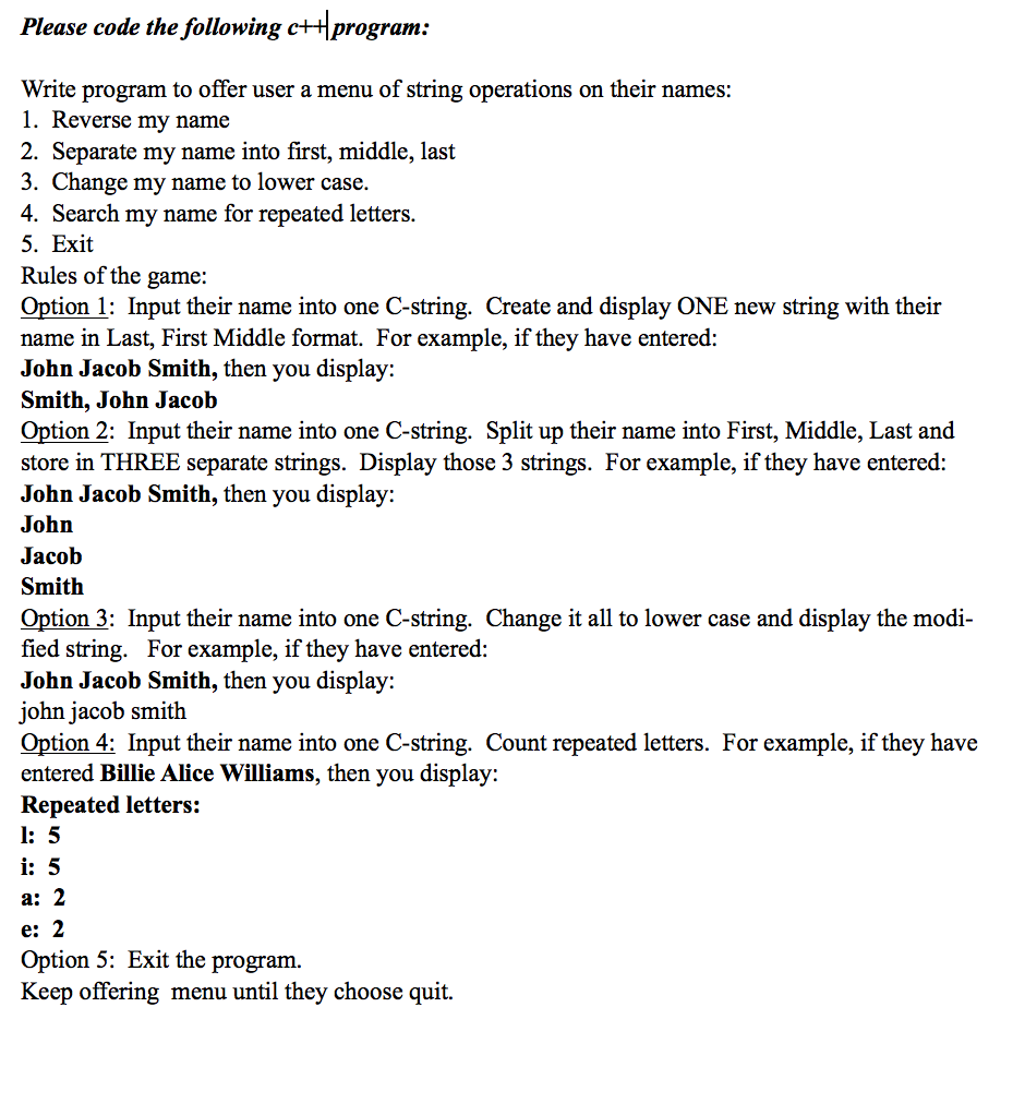 Solved Please Code The Following CtHprogram Write Program Chegg solved-please-code-the-following-cthprogram-write-program-chegg