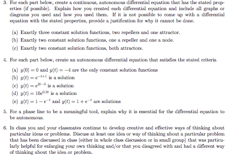 Solved 3. For each part below, create a continuous, | Chegg.com