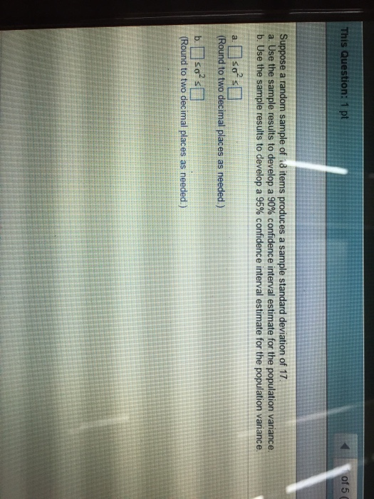 Solved Suppose a random sample of .3 items produces a sample | Chegg.com