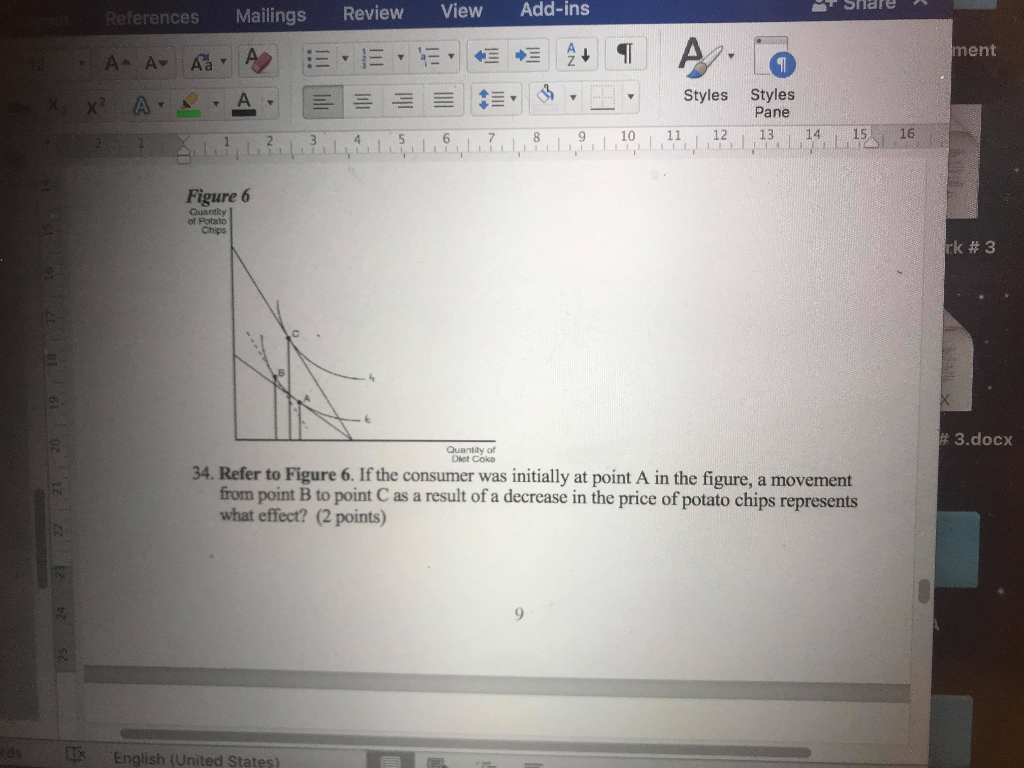 Solved r SHare References Mailings Review View Add-ins ment | Chegg.com