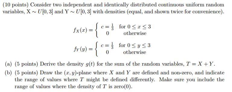Solved Consider two independent and identically distributed | Chegg.com Solved Consider two independent and identically distributed | Chegg.com