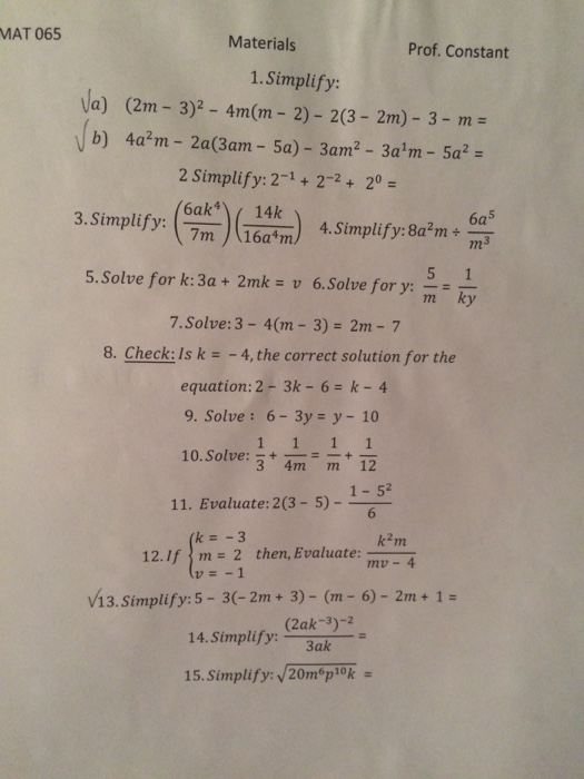 Solved Simplify 2m 3 2 4m m 2 2 3 2m 3 M Chegg