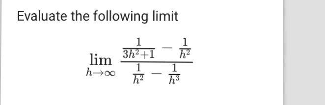 Solved Calculate the limit | Chegg.com