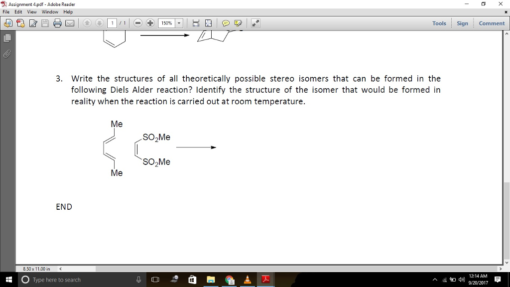 Solved Assignment 4.pdf. Adobe Reader File Edit View Window | Chegg.com