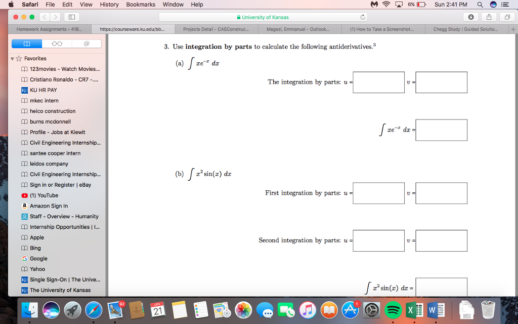 Solved 《 Safari File Edit View History Bookmarks Window Help | Chegg.com
