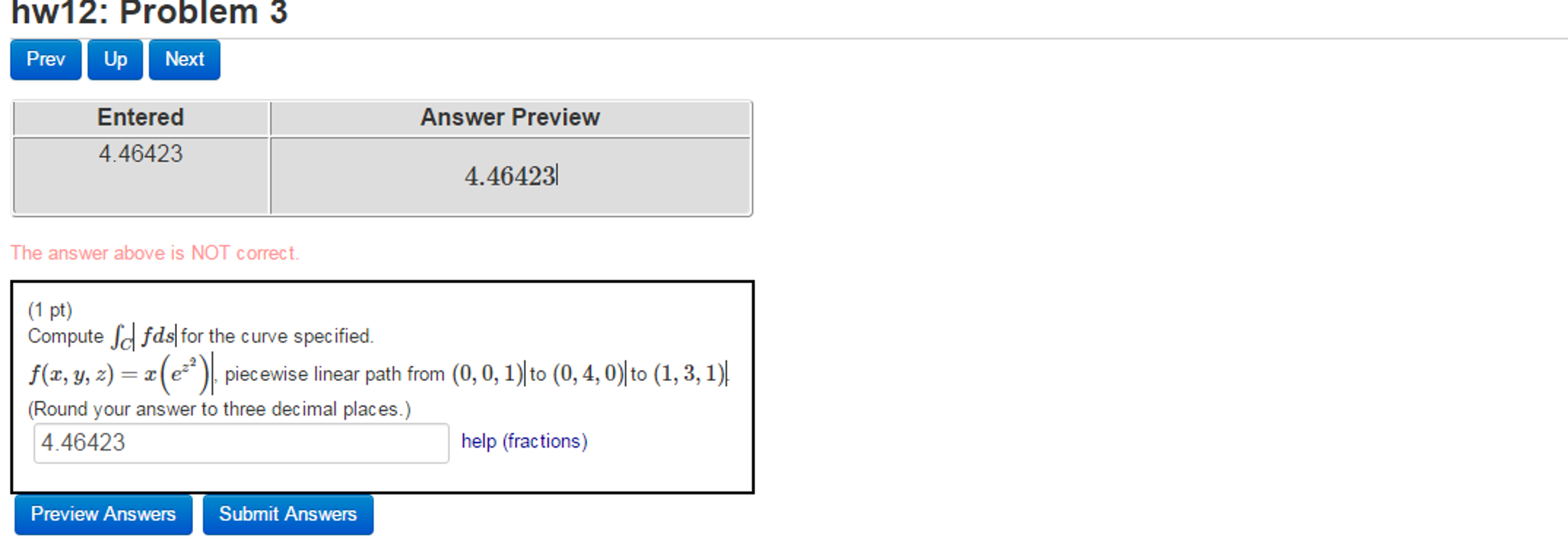 Solved Compute ?C fds for the curve specified. | Chegg.com
