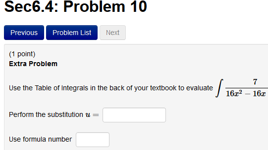 Solved Sec6.4: Problem 10 Previous Problem List Next (1 | Chegg.com