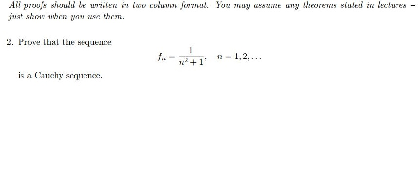 Solved All proofs should be written in two column format. | Chegg.com