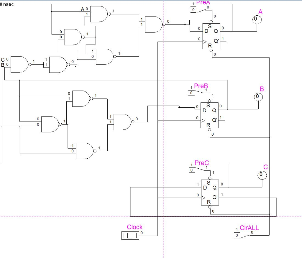 Solved Design a counter that counts in the sequence assigned | Chegg.com