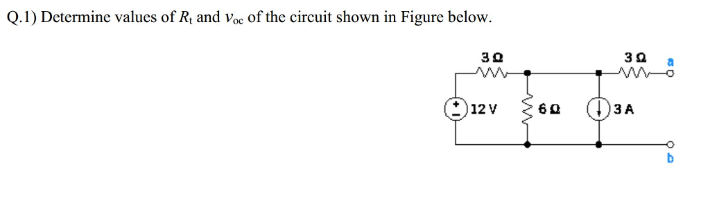 Solved: Q6 These Is An Eectrical Circuits Problem, So Plea... | Chegg.com