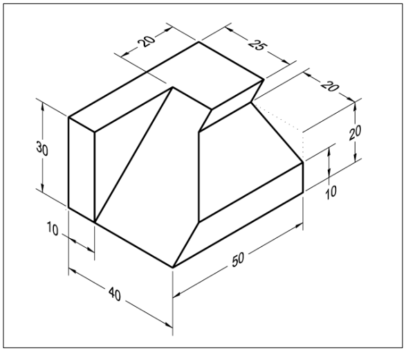Use the Third angle projection method. Thanks! | Chegg.com