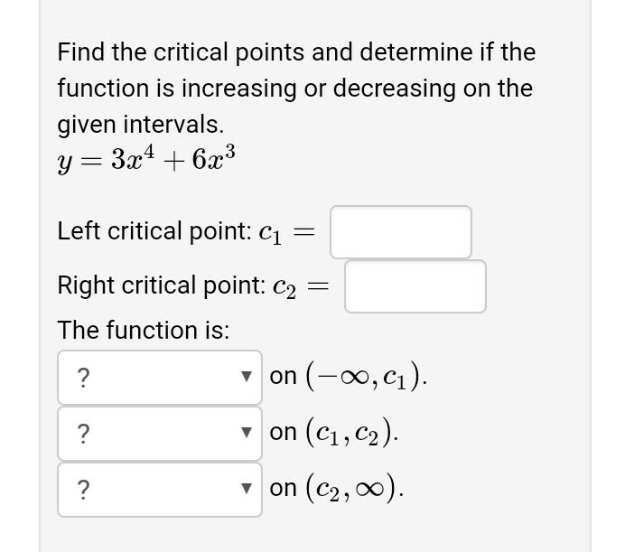 Solved Find the critical points and determine if the | Chegg.com