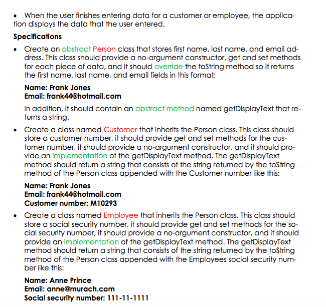 Solved JAVA code exercise. | Chegg.com