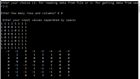 Solved Write a C program that will compute the convolution | Chegg.com