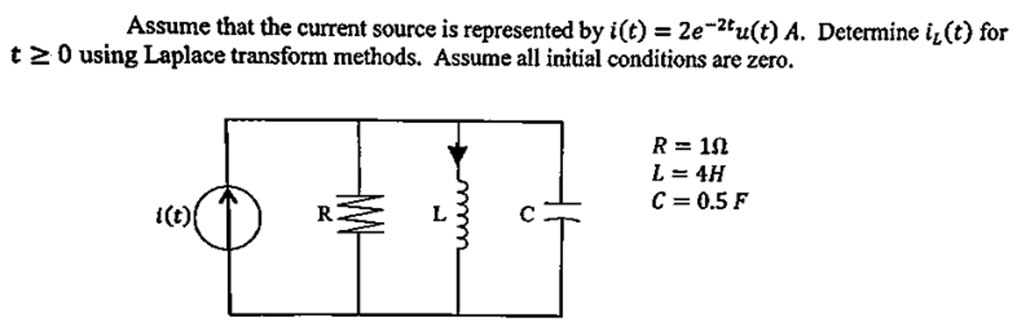 Solved Make sure that you draw the s-domain circuit in | Chegg.com
