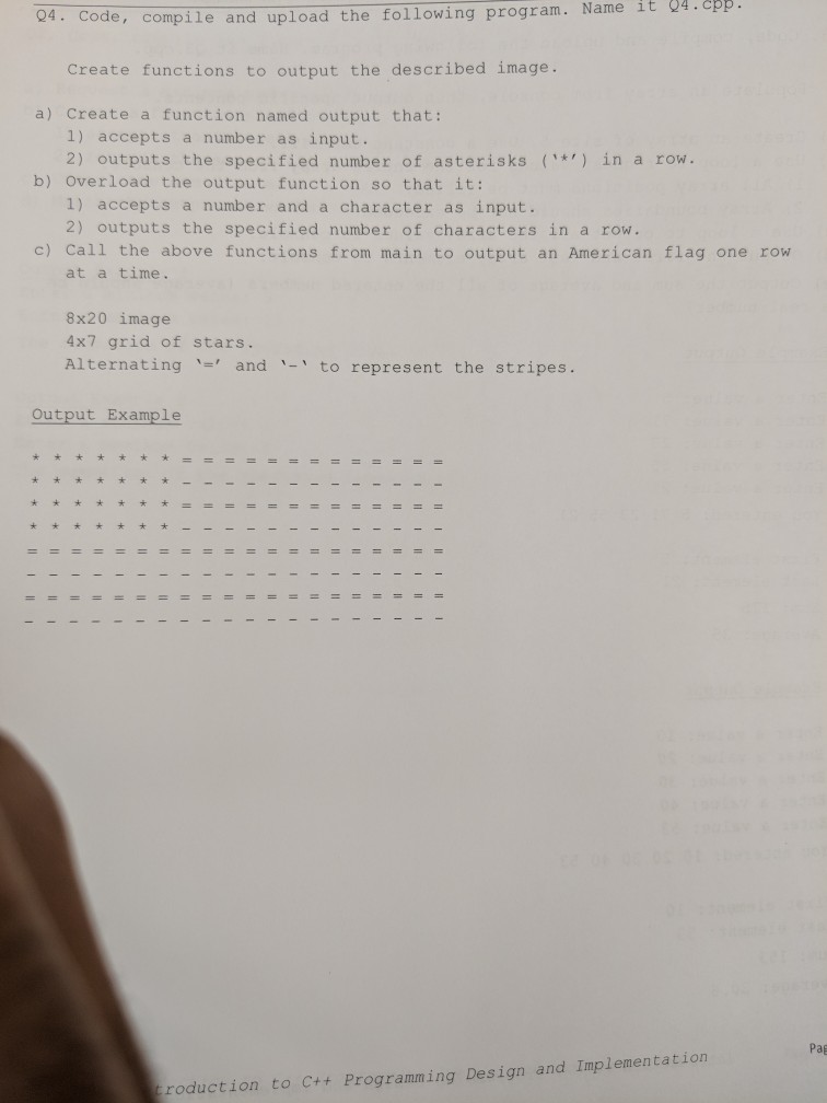 Solved 04. Code, compile and upload the following program. | Chegg.com