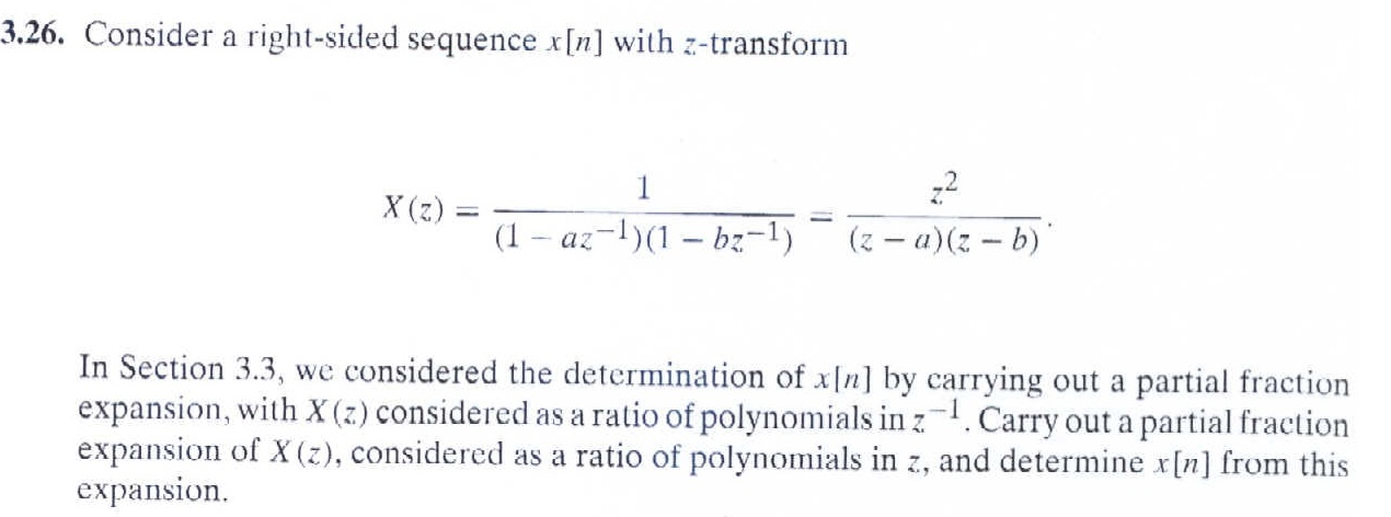 Solved Consider a right-sided sequence x[n] with z-transform | Chegg.com