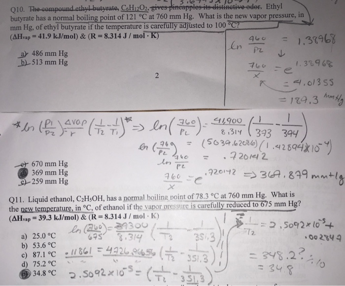 Solved I solved these problems out but I'm not sure if they | Chegg.com