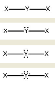 Solved Of the following lewis structures, which ones would | Chegg.com