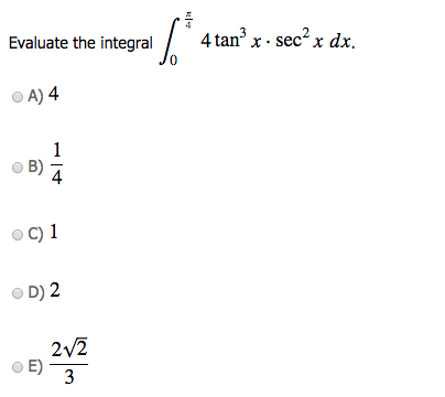 Solved Evaluate the integral Integrate limit between 0 to | Chegg.com