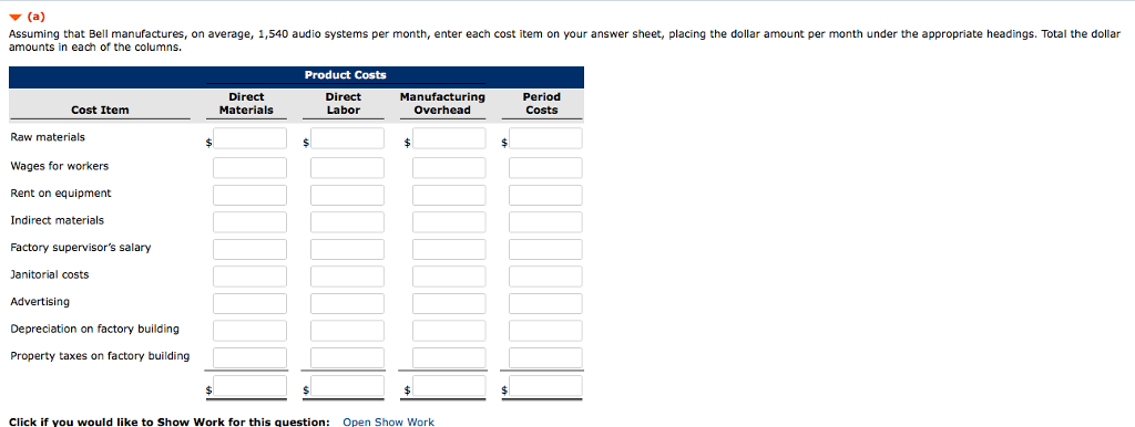 Solved Problem 14-2A (Part Level Submission) Bell Company, a | Chegg.com