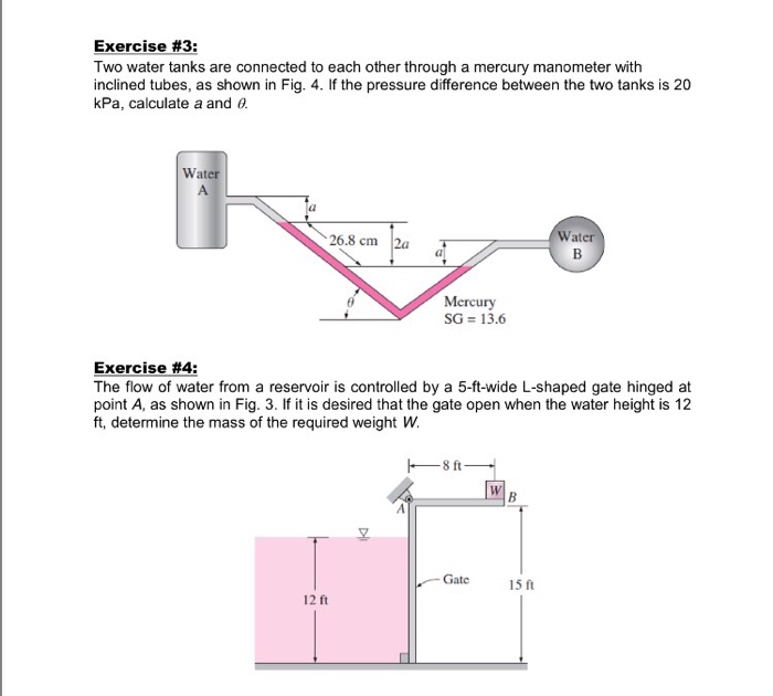 Solved Two water tanks are connected to each other through a | Chegg.com