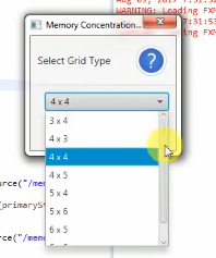 Hi using JavaFX, how do I make a memory game that | Chegg.com