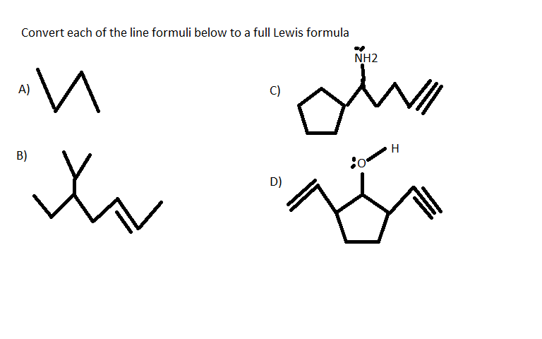 Solved: Convert Each Of The Line Formula Below To A Full L... | Chegg.com