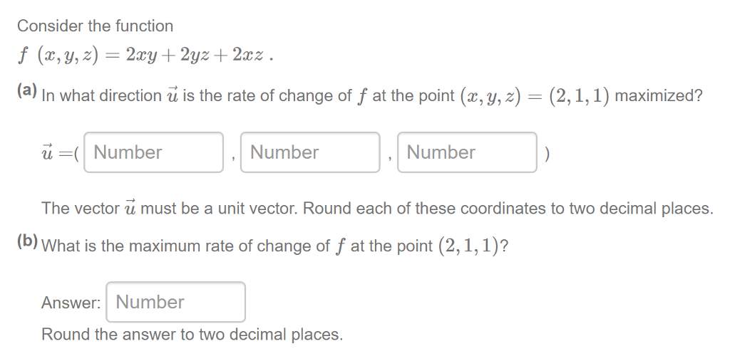 Solved Consider the function f (x, y, z) = 2xy + 2yz + 2xz . | Chegg.com