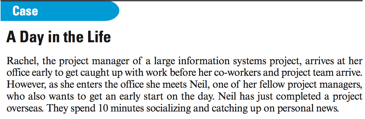 Solved 1. How effectively do you think Rachel spent | Chegg.com