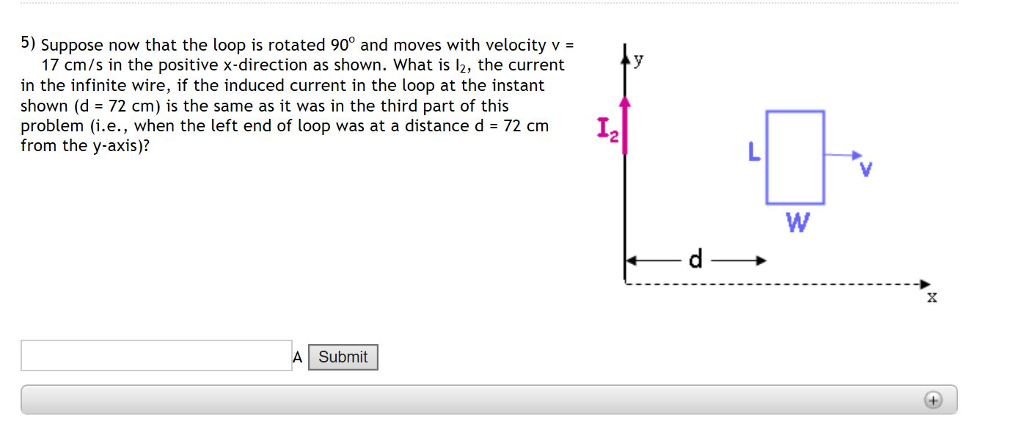 Solved An infinite straight wire carries current 5.4 A in | Chegg.com