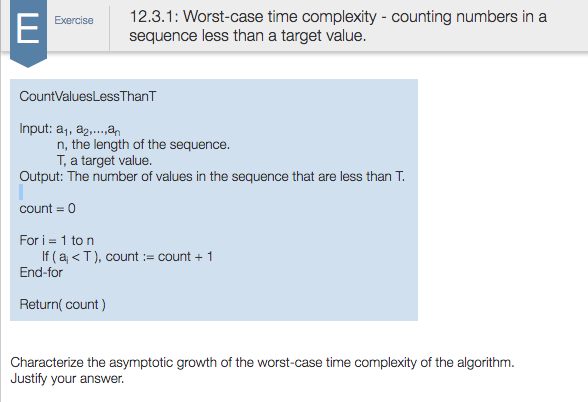 Solved Characterize the asymptotic growth of the worst-case | Chegg.com