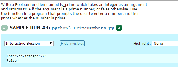Solved Write a Boolean function named is_prime which takes | Chegg.com
