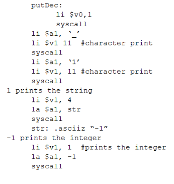 Solved mips .text main: li $a0, 0 jal | Chegg.com