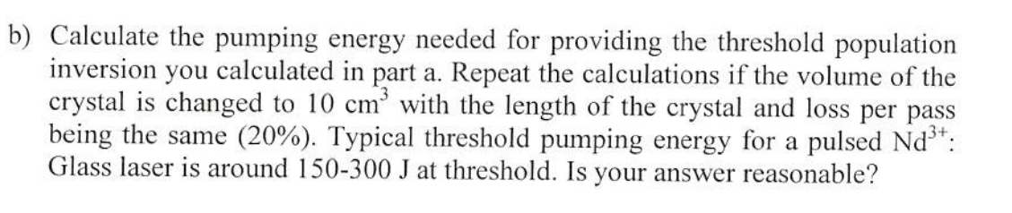Solved (25 points) In this problem, we calculate the pumping | Chegg.com