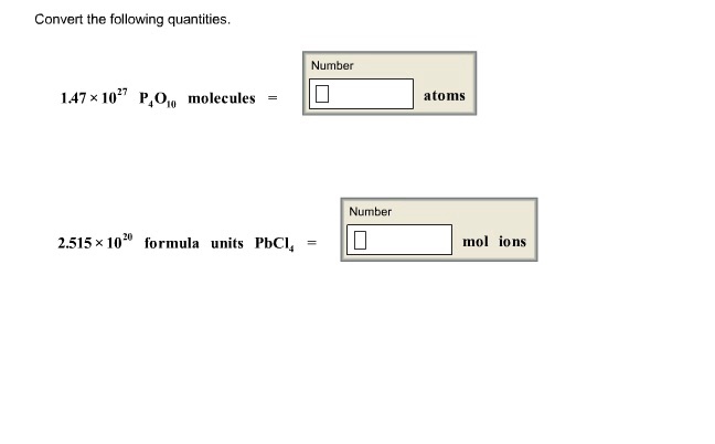 Solved Convert the following quantities. 1.47 Times 10^27 | Chegg.com