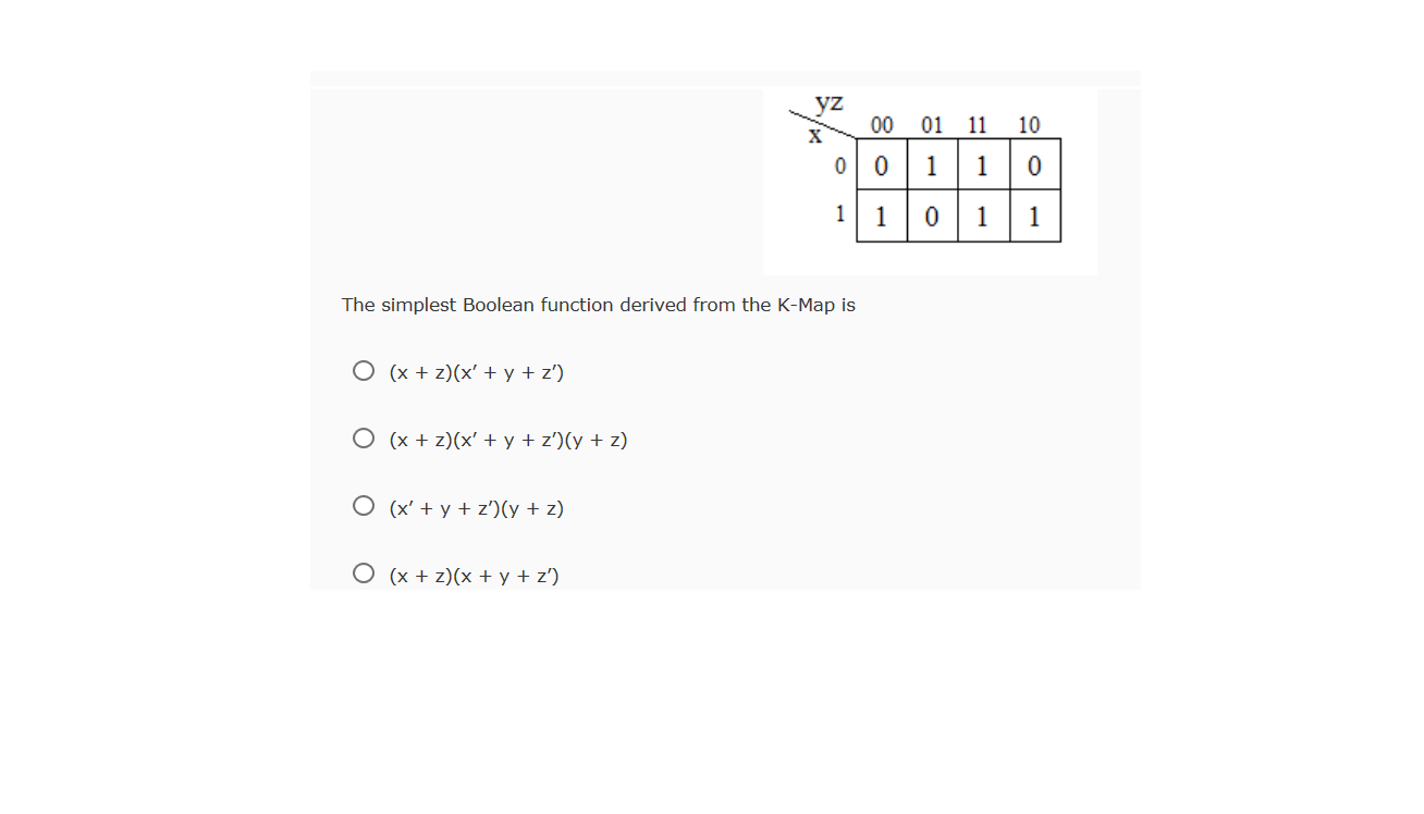 Solved The Simplest Boolean Function Derived From The K M 5649