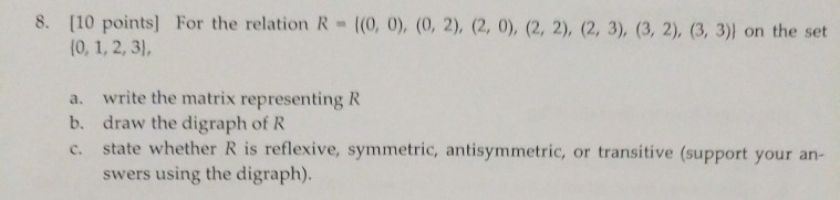 Solved Discrete Mathematics | Chegg.com