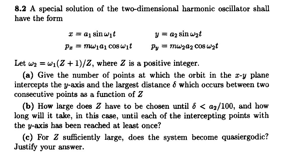 Solved Problem from Fundamentals of Statistical Mechanics. | Chegg.com