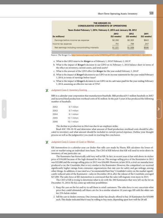 Judgment and Applied Financial Accounting Research | Chegg.com