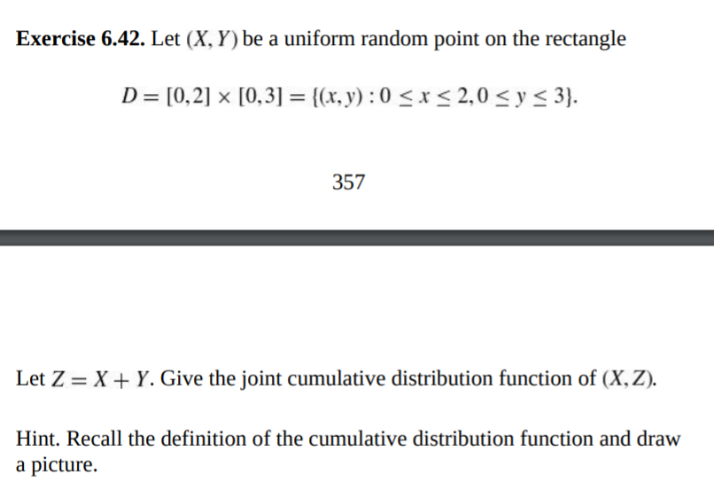 Solved Let (X,Y) be a uniform random point on the rectangle | Chegg.com
