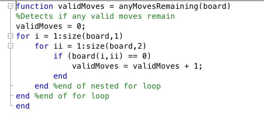 Solved Matlab Problem This Is A Tic Tac Toe Game I Need To 