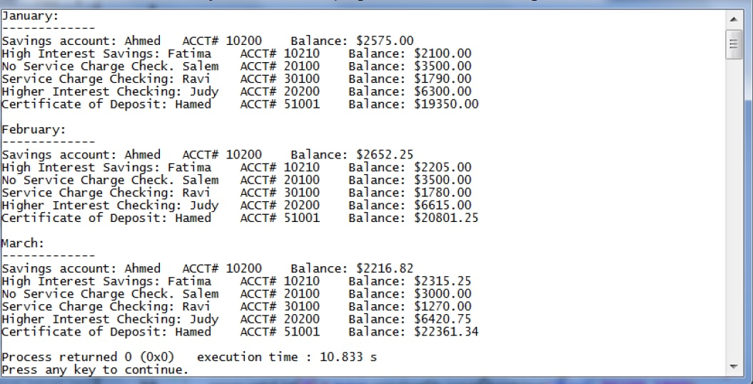 High Checking Account Balance